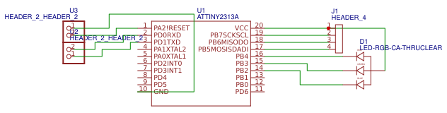 RGB Attiny - OSHWLab