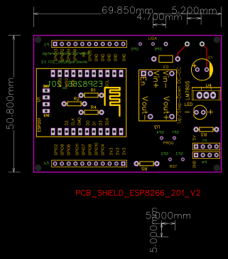 SHIELD ESP8266_201_V2 - OSHWLab