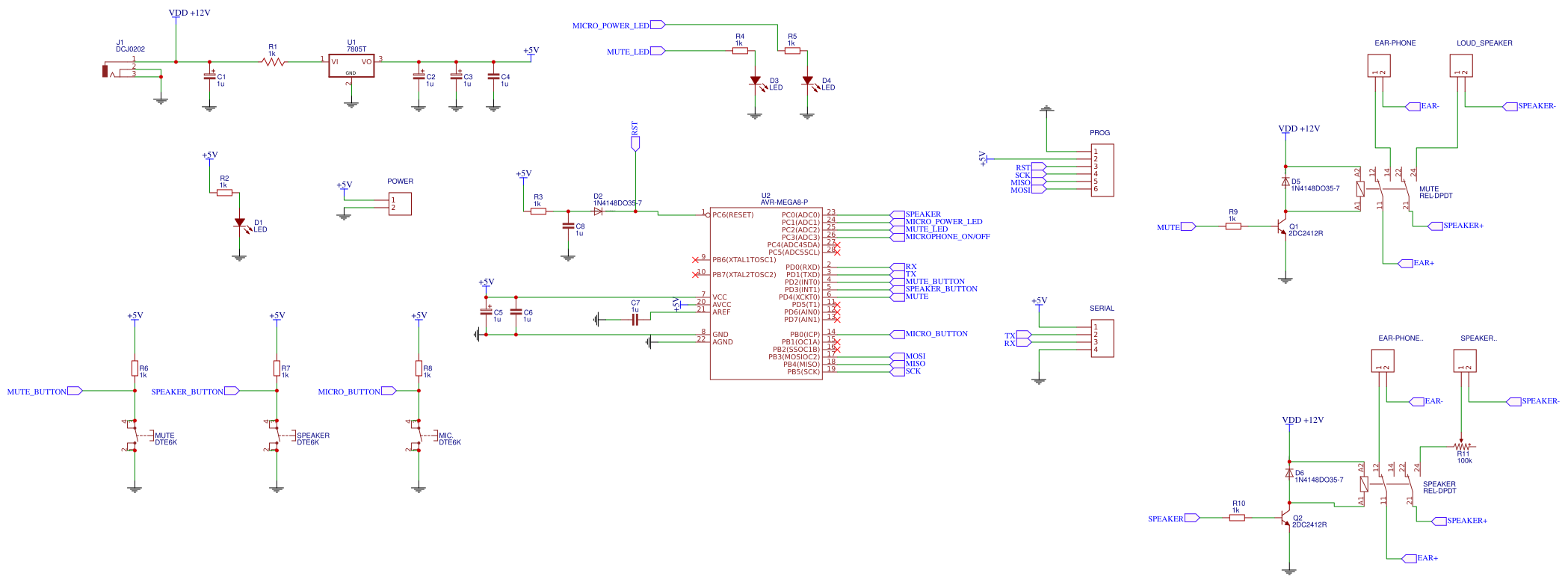 Second Digital Phone - EasyEDA open source hardware lab