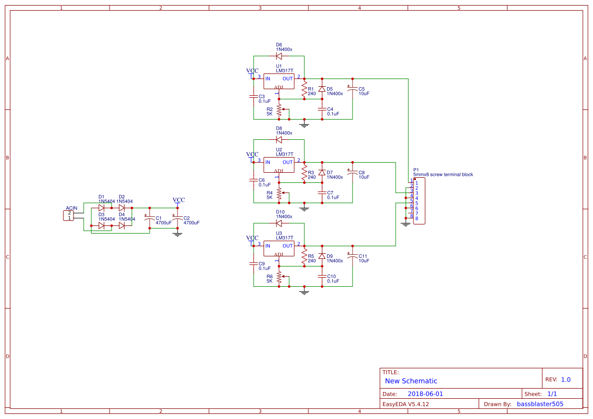 4 Output Psu Easyeda Open Source Hardware Lab