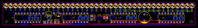 Audio level UV meter LM3915 - OSHWLab