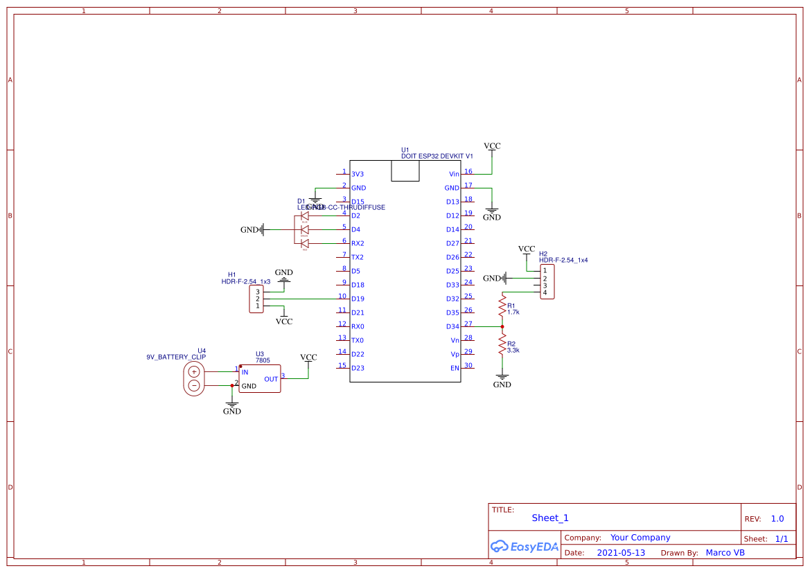 Esquemático Proyecto Final - OSHWLab