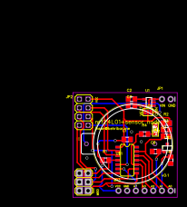 nrf24l01+ node board with Attiny84 - EasyEDA open source hardware lab