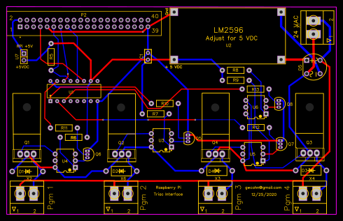RPi Triac Control - OSHWLab