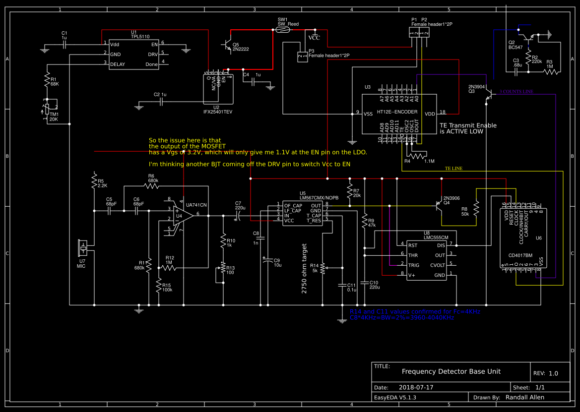 new schem 3, no bandpass, high pass - EasyEDA open source hardware lab