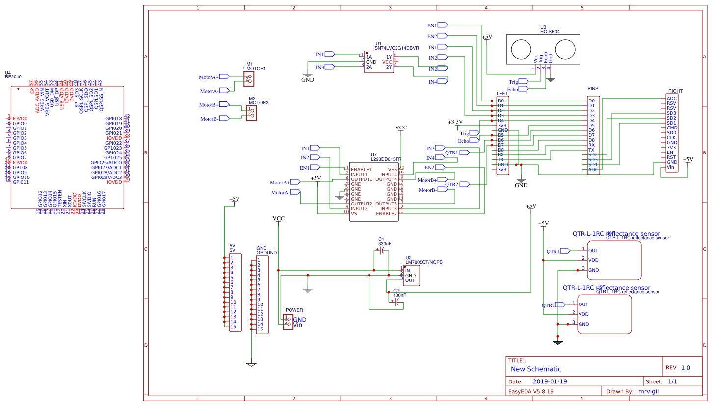 robot board esp8266 - EasyEDA open source hardware lab
