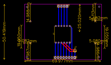 Base Arduino Mini DRV8833 HW-627 - OSHWLab