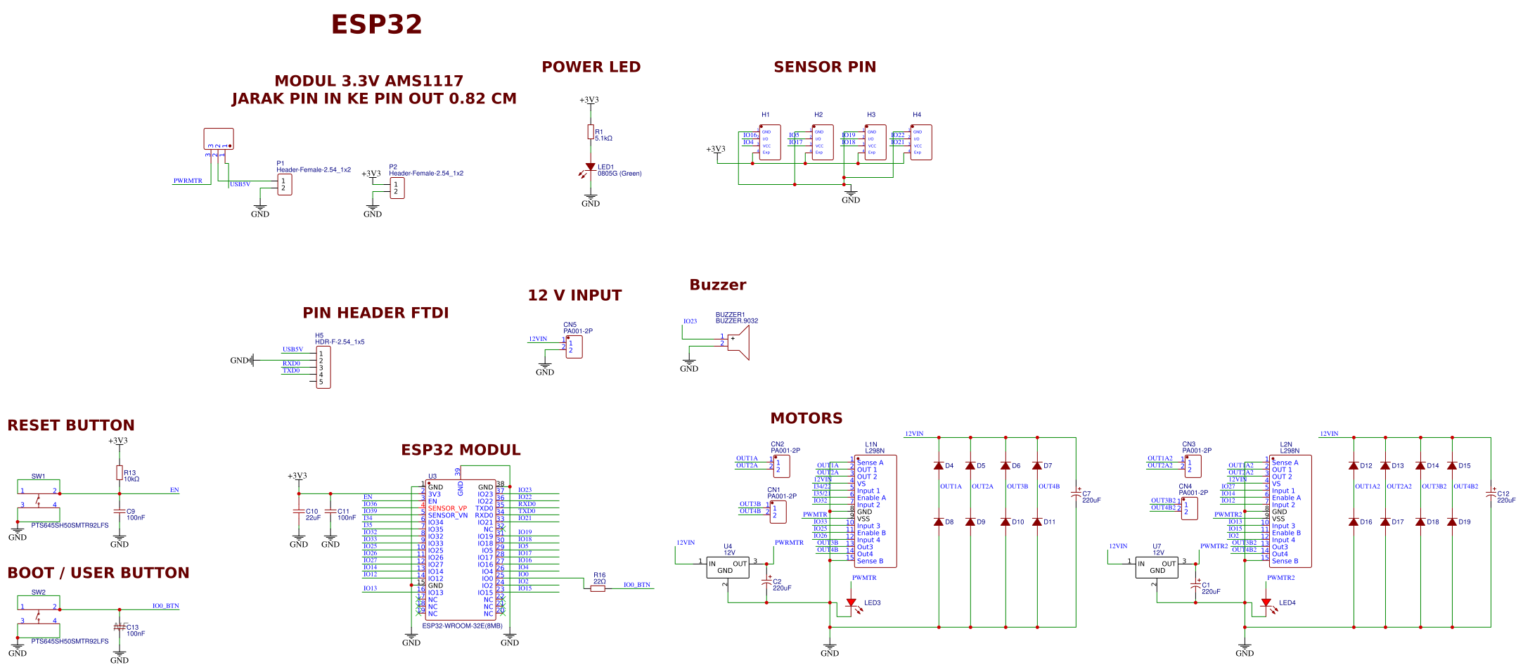 esp32withmotor SCHEMATIC ONLY - OSHWLab