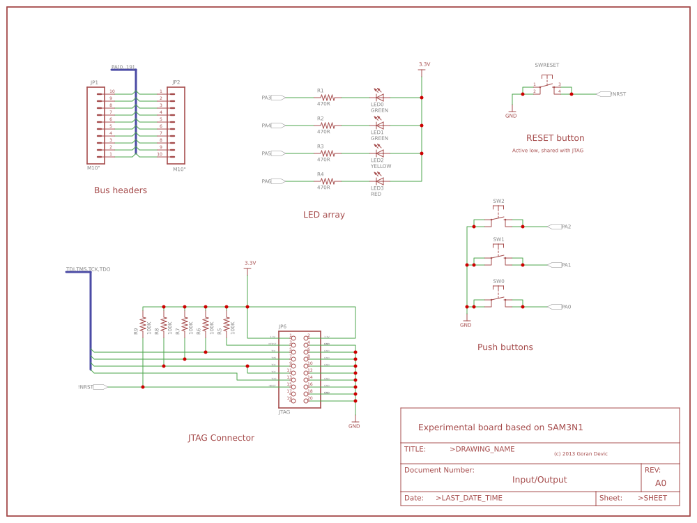 Atmel SAM3 - EasyEDA open source hardware lab