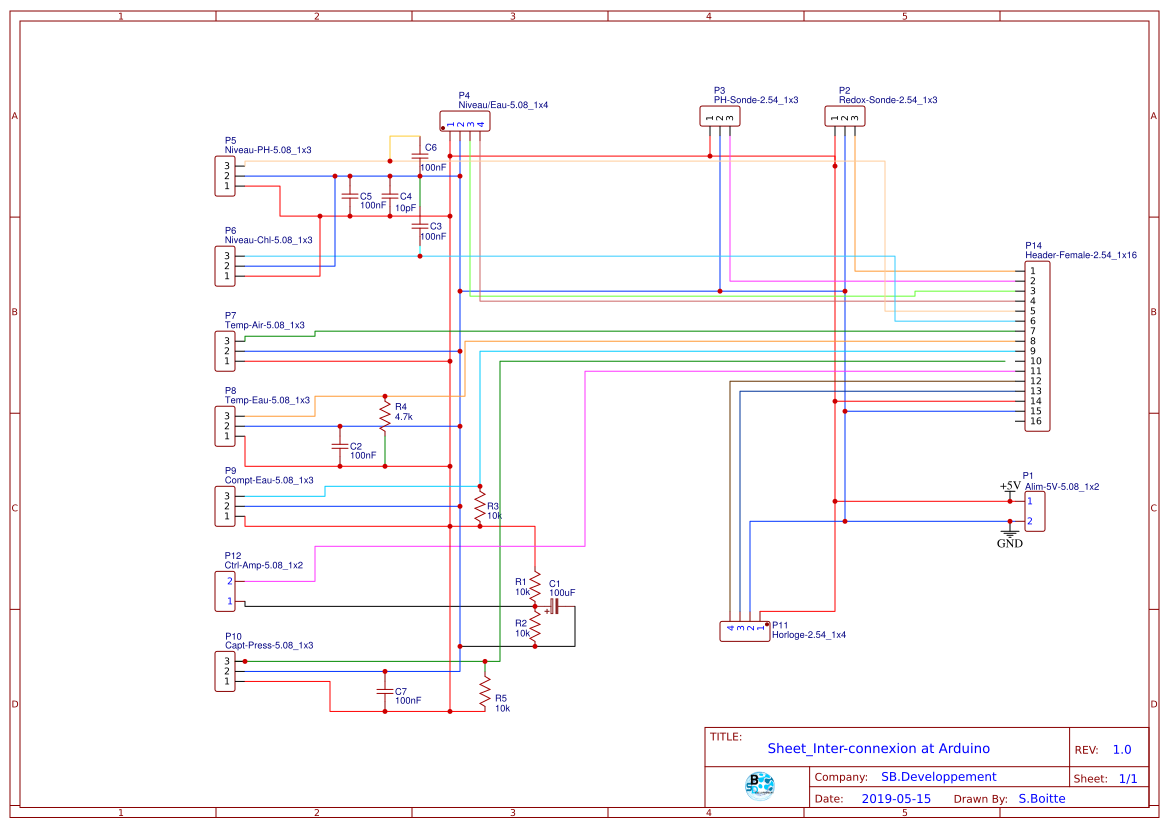 PCB inter-connexion - EasyEDA open source hardware lab