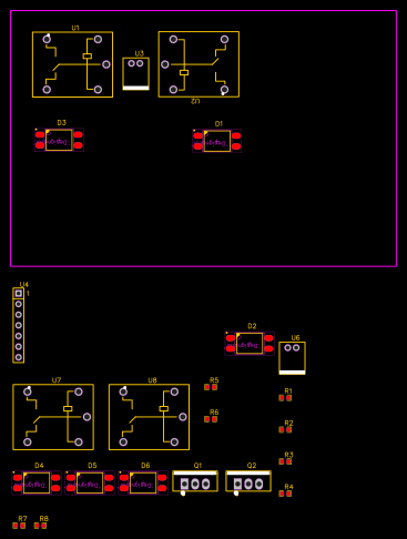Puente h reles - EasyEDA open source hardware lab