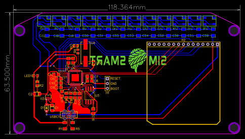 Dash Display; Non-Integrated; Update LED - EasyEDA open source hardware lab