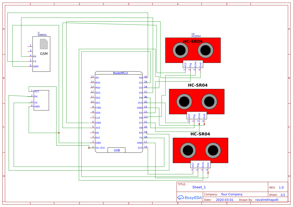 smart garbage - Platform for creating and sharing projects - OSHWLab