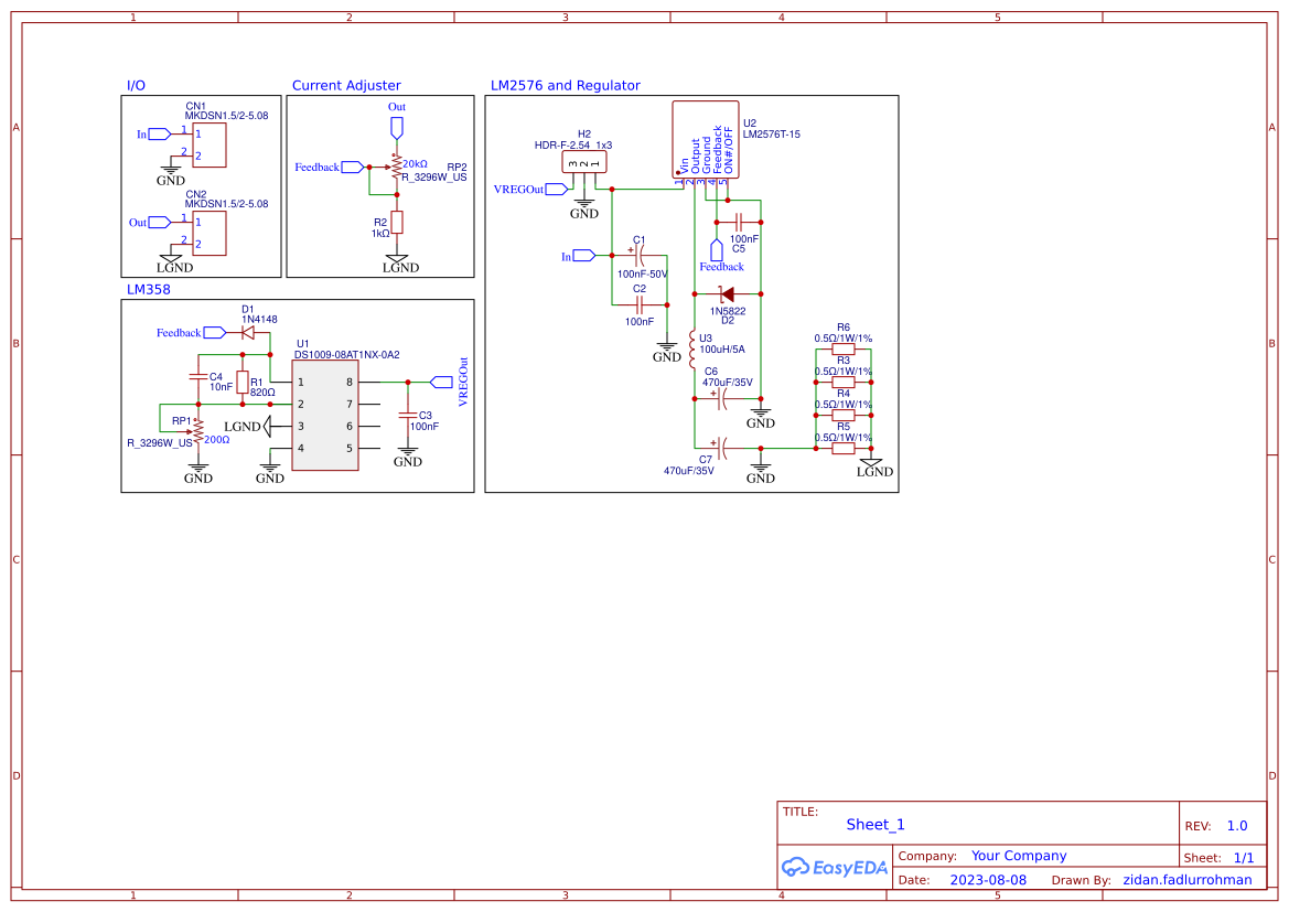Buck Converter CC-CV - OSHWLab