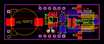 Attiny2313 7-segment clock - EasyEDA open source hardware lab