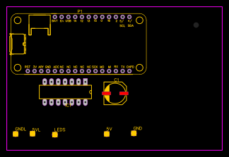Custom Light Feather - EasyEDA open source hardware lab