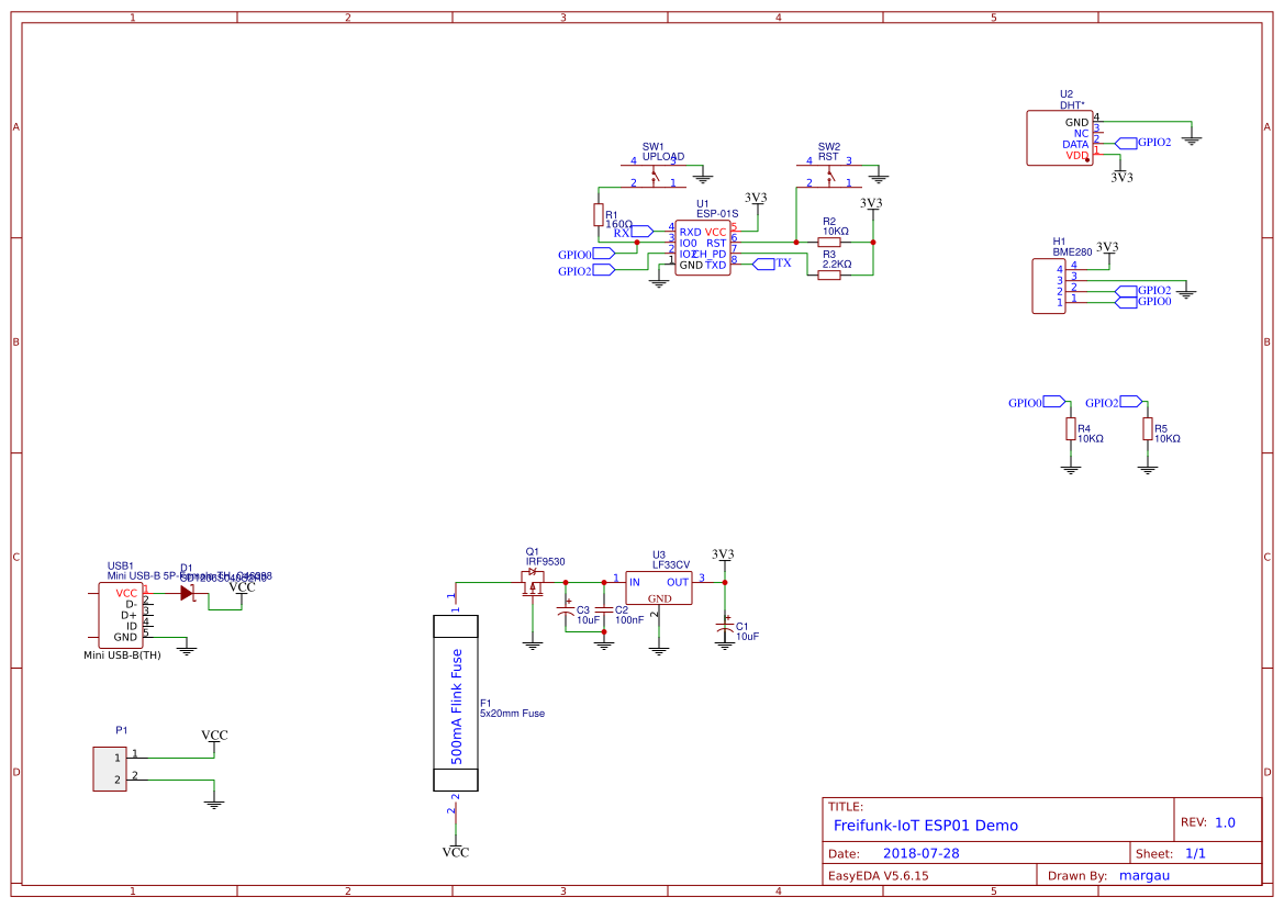 Freifunk-IoT-esp01-dht-bme - Platform for creating and sharing projects - OSHWLab