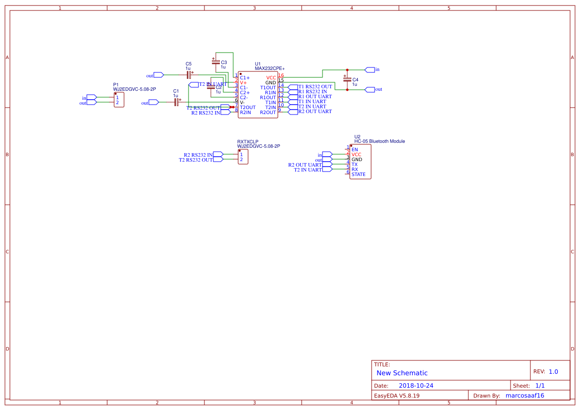 RS232 to TTL - EasyEDA open source hardware lab