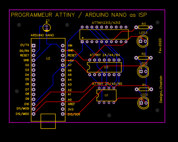 Programmeur-Nano_ATTINY - OSHWLab