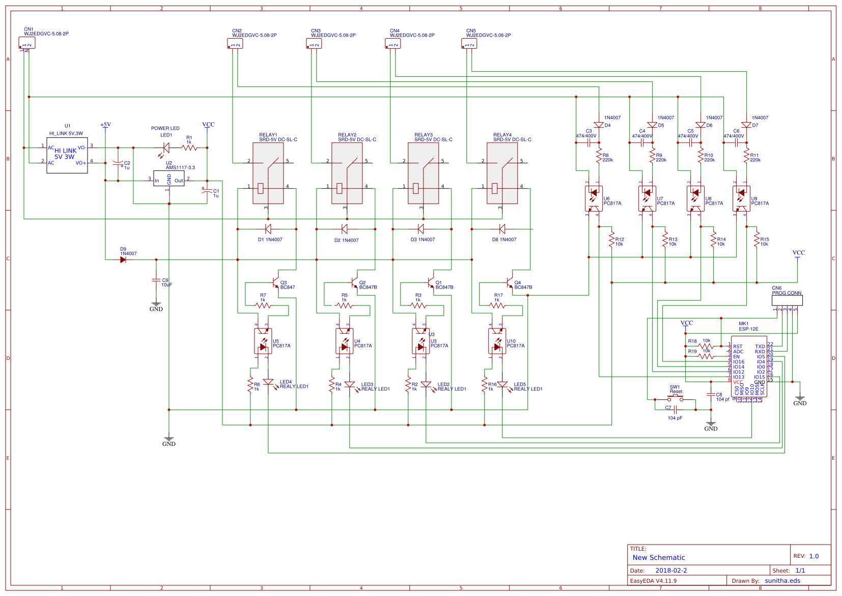 WiFi Ctrl - EasyEDA open source hardware lab