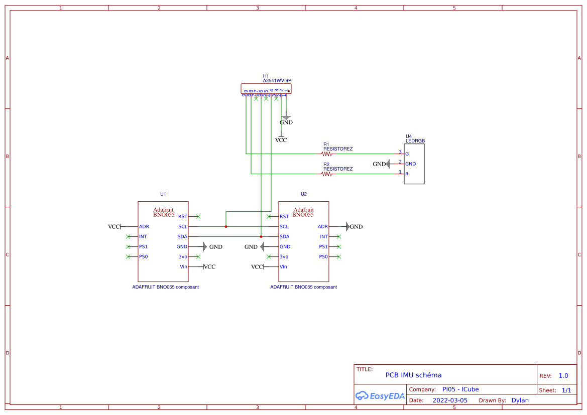 PCB_IMU - OSHWLab
