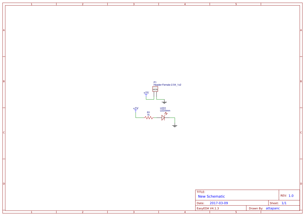 LED Example - OSHWLab