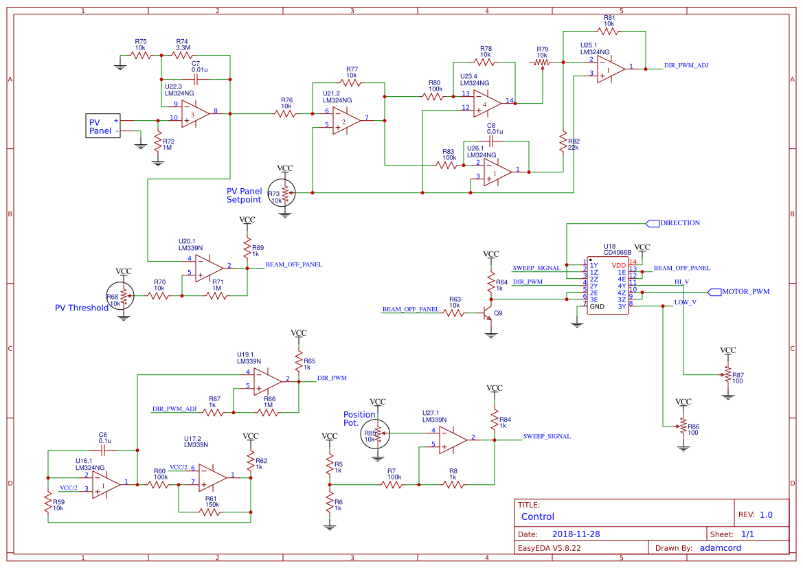Tracking Servo - OSHWLab