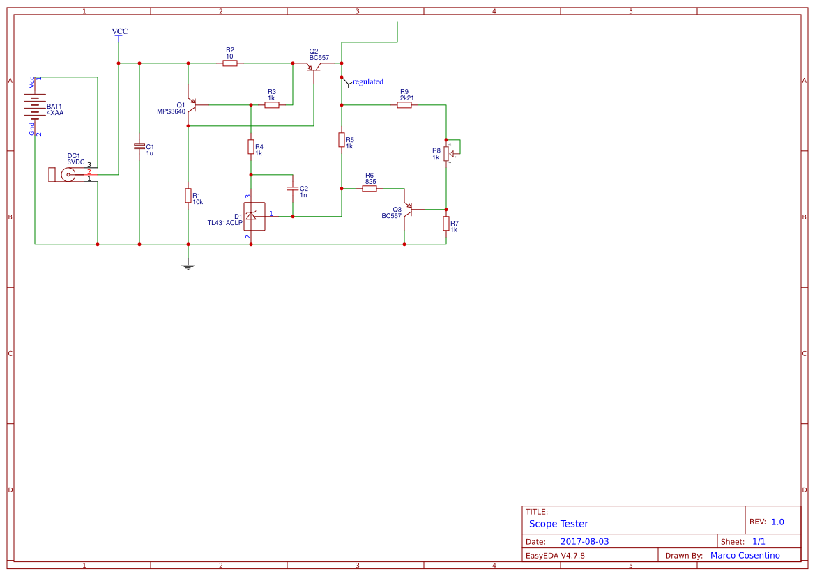 Scope Tester - OSHWLab