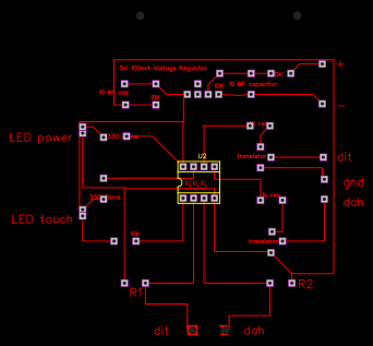 Morse code - EasyEDA open source hardware lab