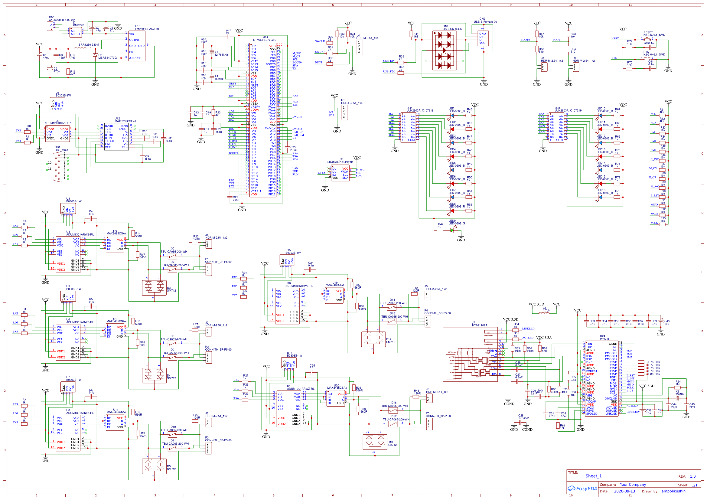 STM32-Conv - EasyEDA open source hardware lab