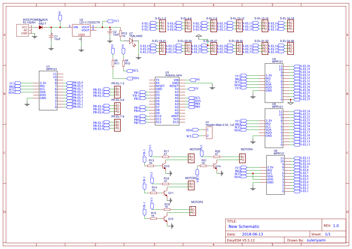 Proximity touch panel - EasyEDA open source hardware lab