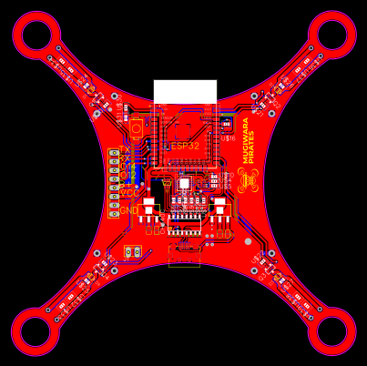 quadcop v1 - OSHWLab