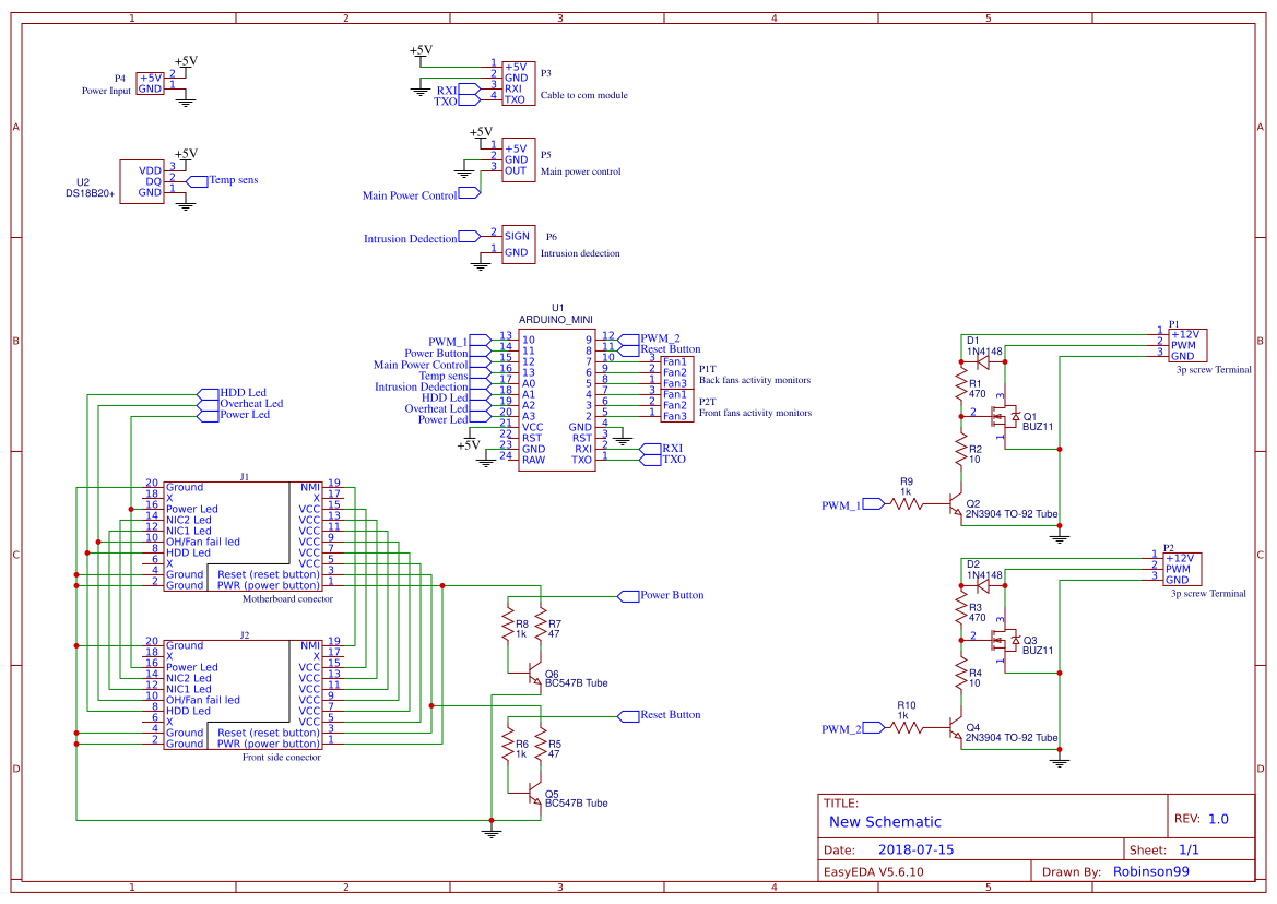 Project J V2 - EasyEDA open source hardware lab