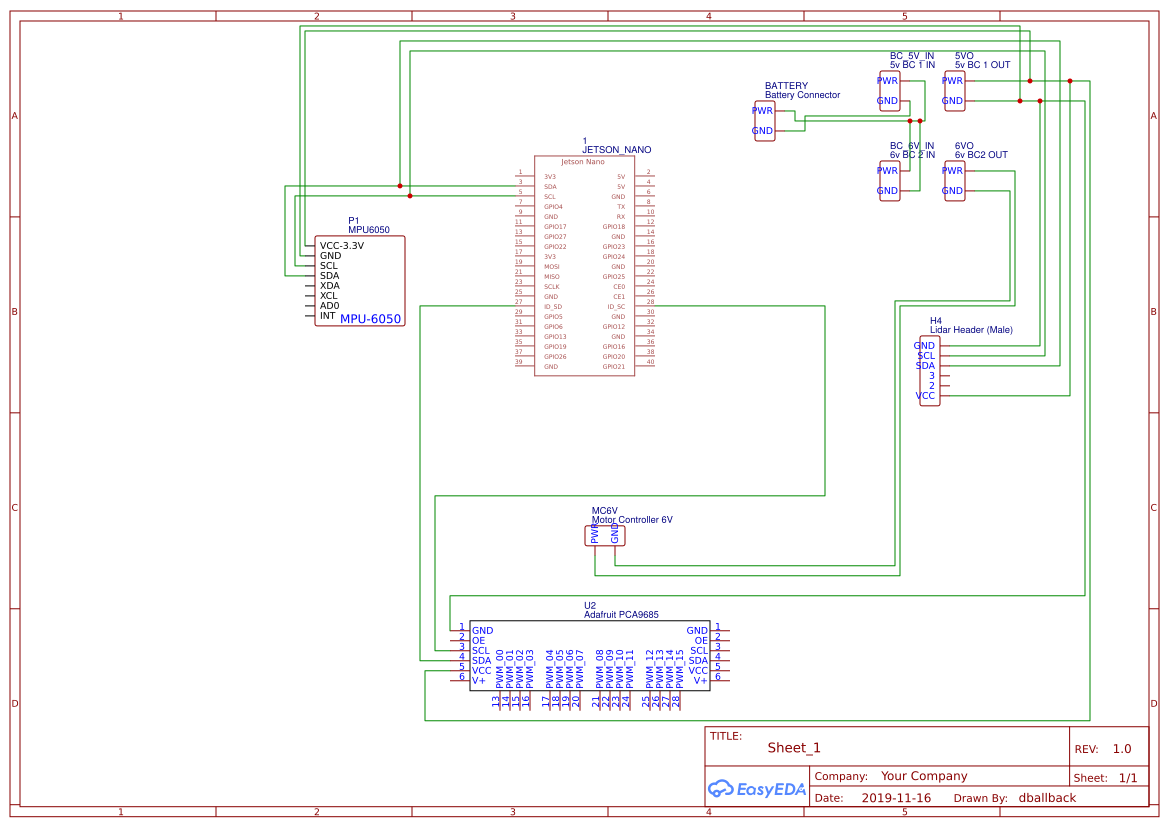 Jetson_Nano_Gyro_Sheild - Platform for creating and sharing projects - OSHWLab
