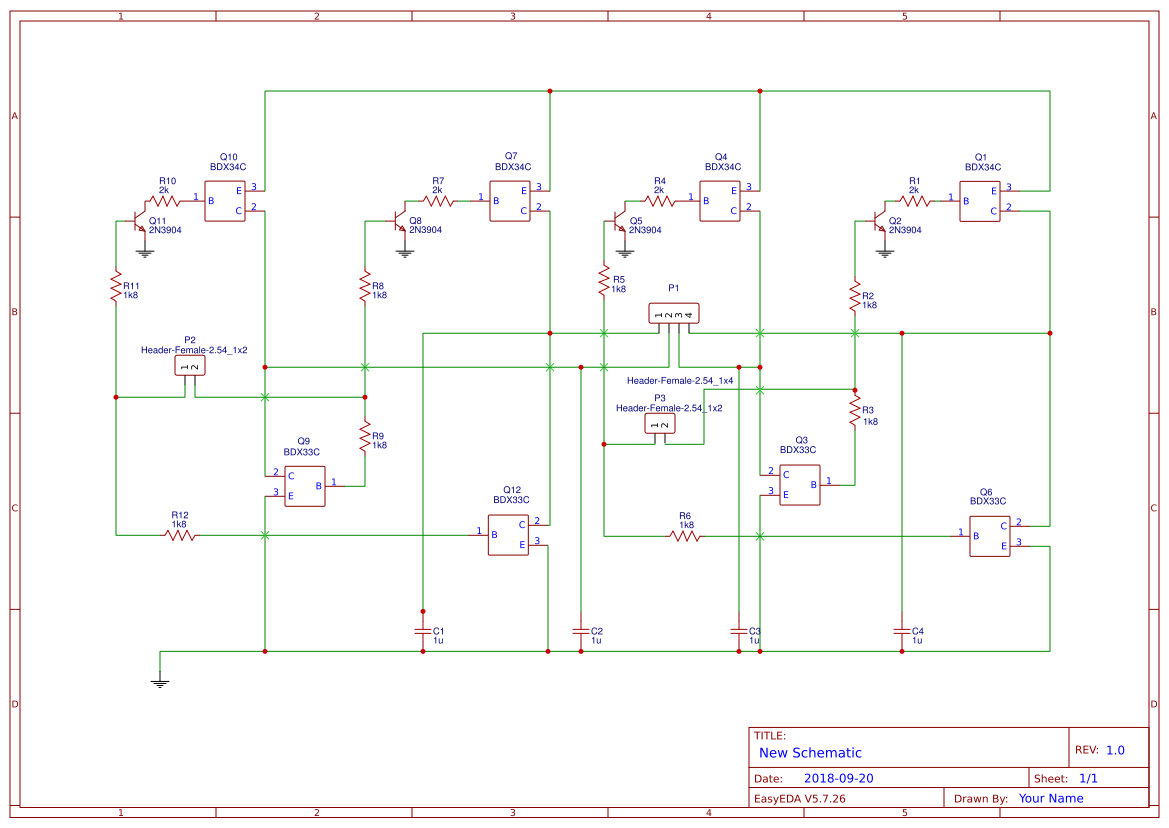 H Bridge Easyeda Open Source Hardware Lab