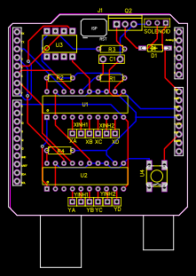 Arduino A2 flatbed plotter - OSHWLab