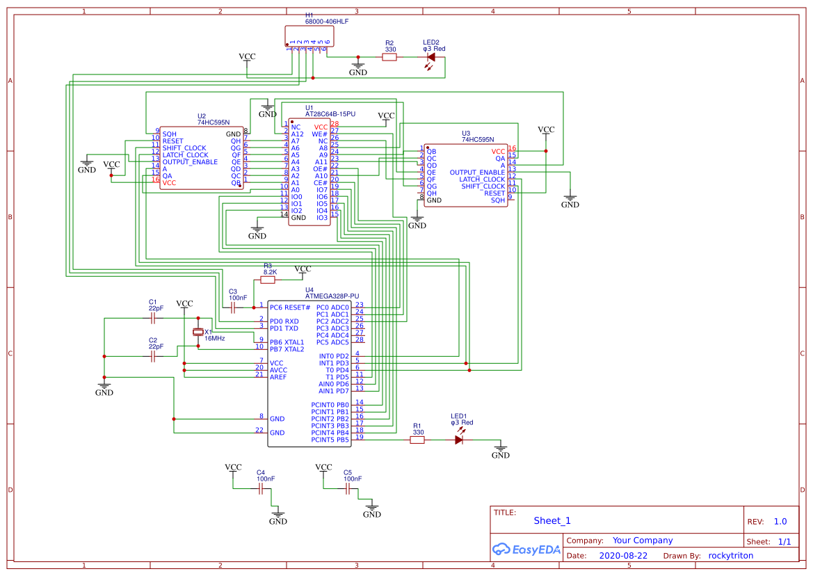EEPromProgrammer - EasyEDA open source hardware lab