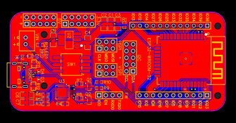 ESP32 WROOM-32 Dev Board - OSHWLab