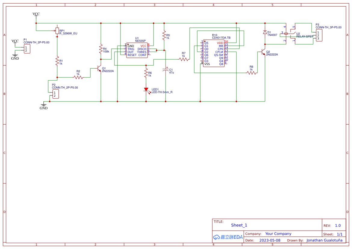 aplauso_relay - EasyEDA open source hardware lab