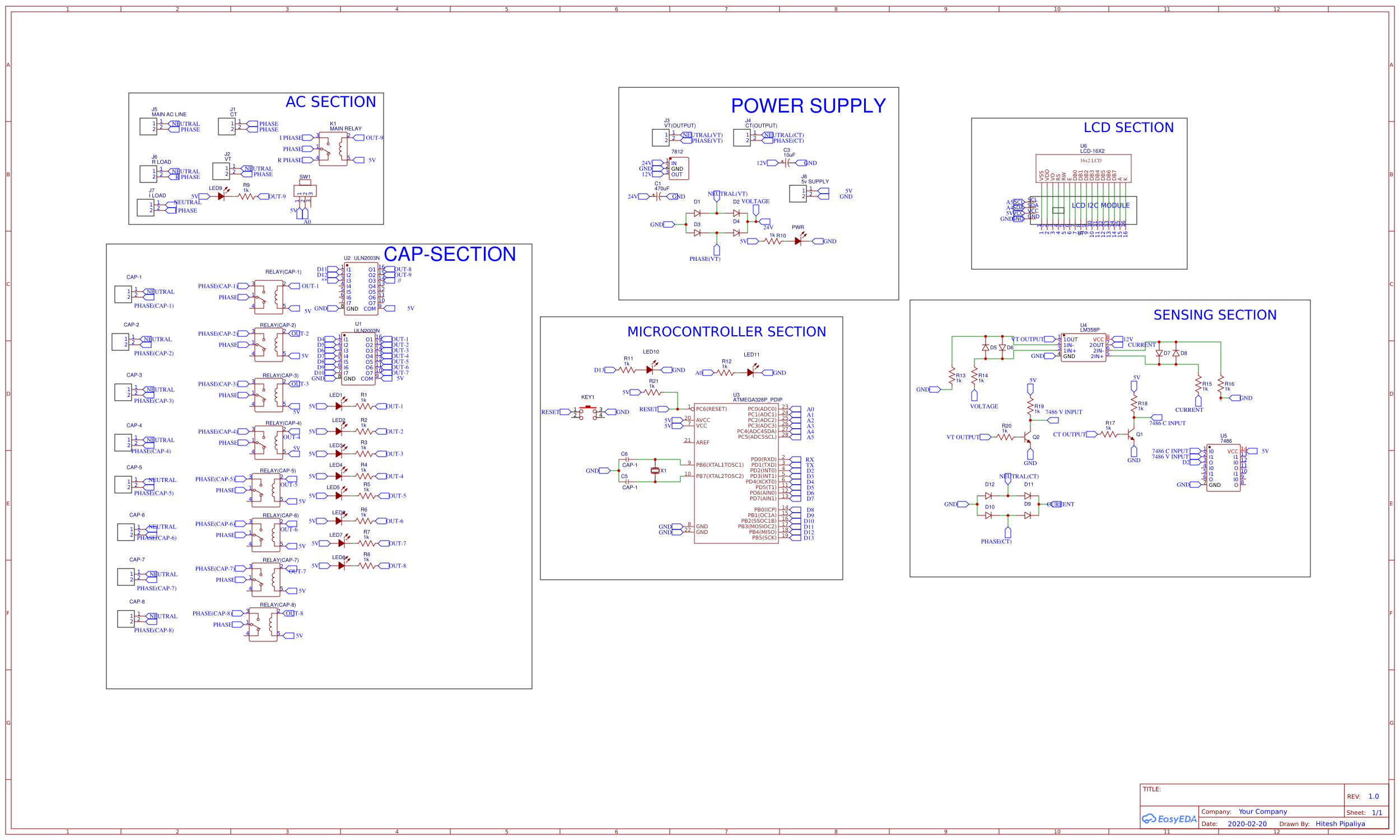AUTOMATIC POWER FACTOR CORRECTION - OSHWLab