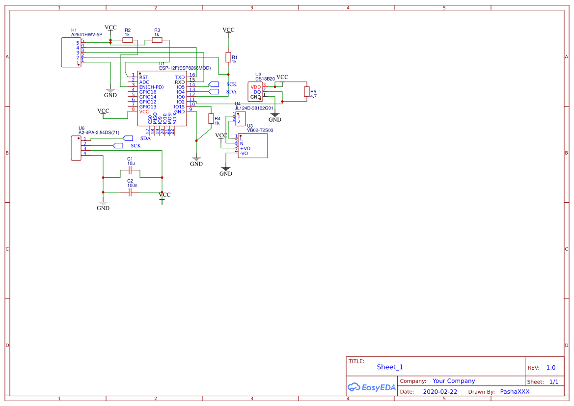 esp8266 - EasyEDA open source hardware lab