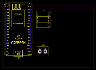 ESP8266 SRF08 - OSHWLab