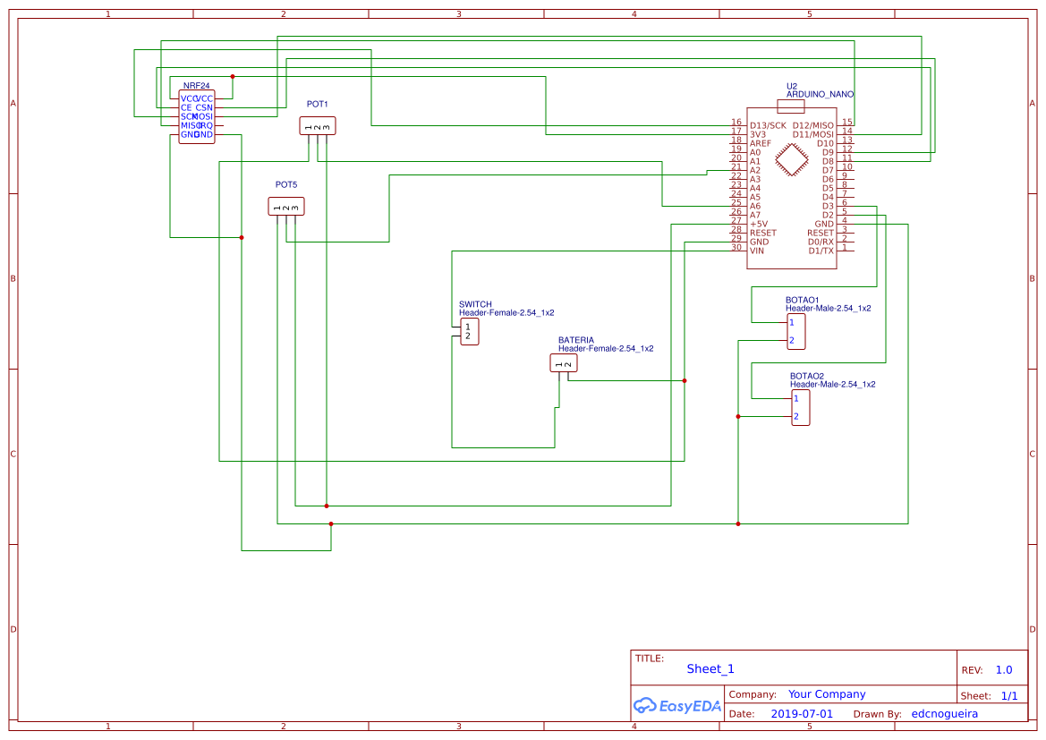 Radio Controle 2 Oshwlab