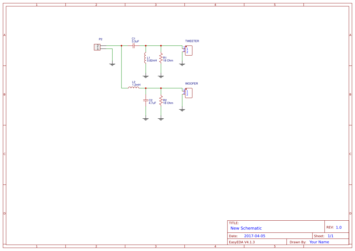 Crossover 2 vias - OSHWLab
