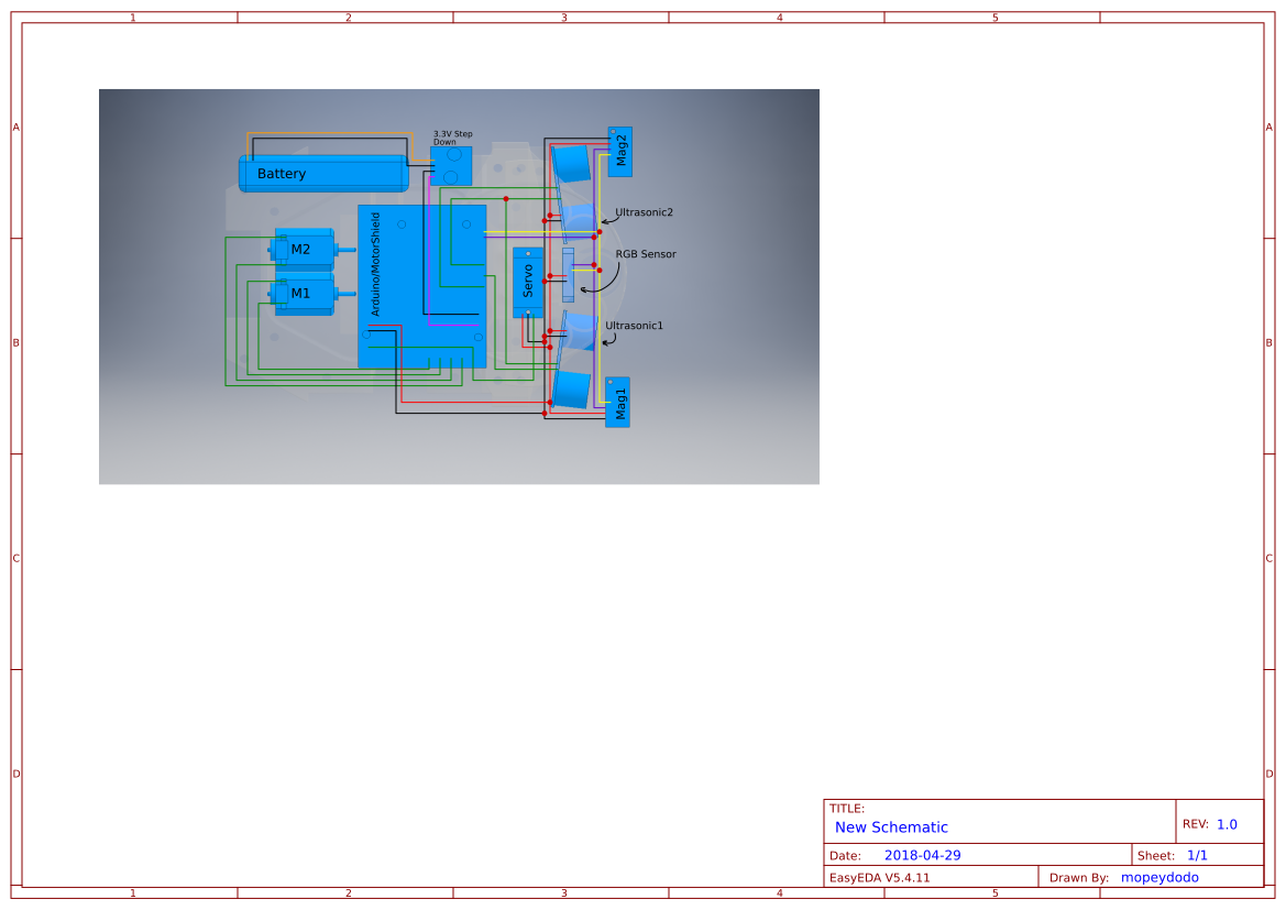 ENGG1100 Robot - EasyEDA open source hardware lab