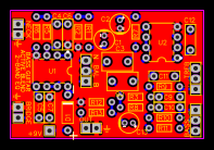 Rob Mods Bass Preamp - Active dual pickup blend + 2-band EQ - OSHWLab