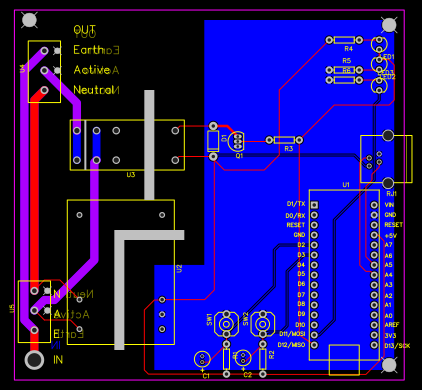 Wall interaction cutoff - EasyEDA open source hardware lab