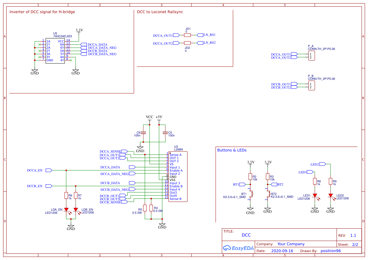 LNS-W - A LocoNet command station - OSHWLab