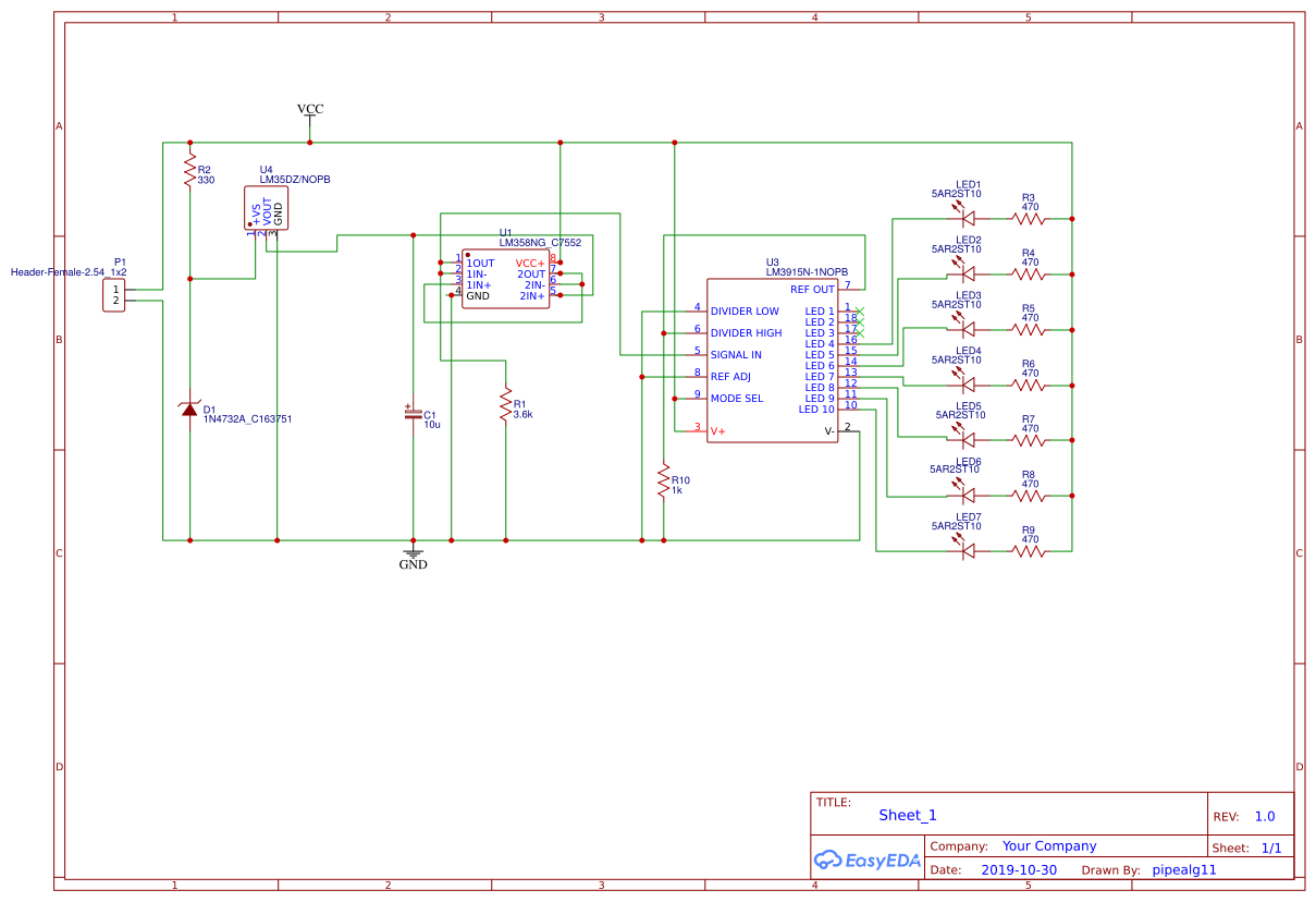 Sensor temperatura - EasyEDA open source hardware lab