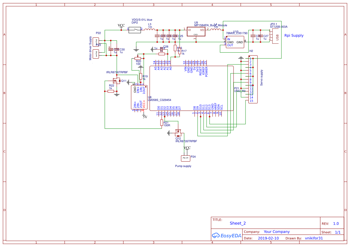 H bridge ir2104 - OSHWLab
